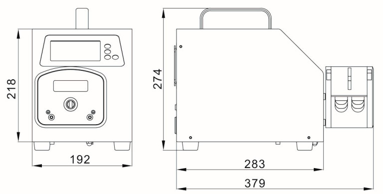 Peristaltic dosing pump IF3 · PeriPump